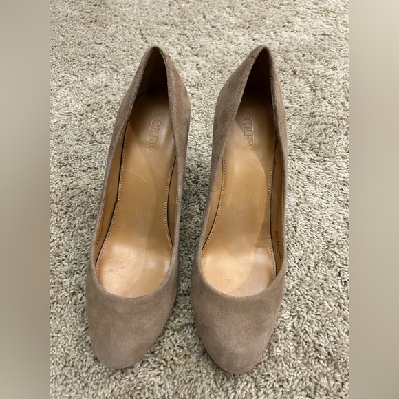 J. Crew | Shoes | J Crew Made In Italy Suede Heels | Poshmark